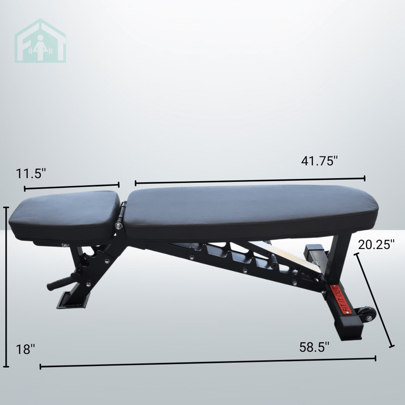 Adjustable Incline Bench - Fit It Out