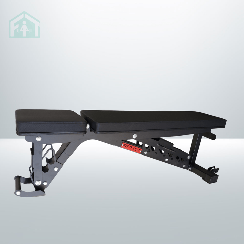 Heavy Duty Adjustable Incline Bench - Fit It Out