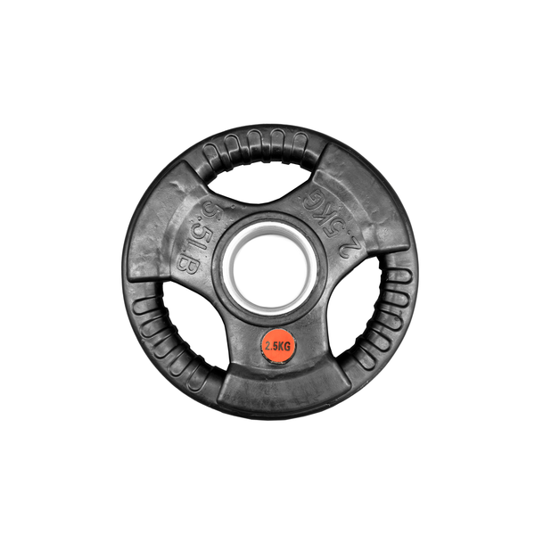 Virgin Rubber Olympic Grip Weight Plate - Fit It Out